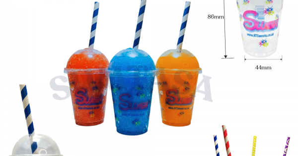7OZ Printed Slush cups x 1000 (200ml)