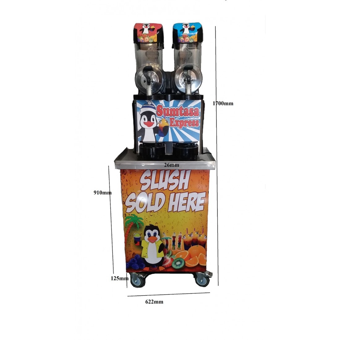 SUMTASA Express Slush drinks machine 2x10ltr,free uk mainland delivery ...